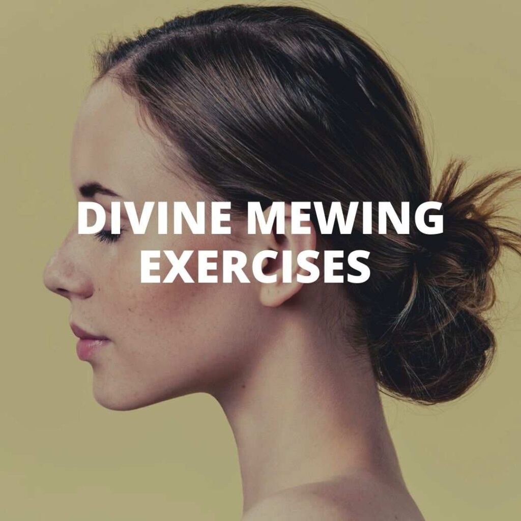 Divine mewing exercises - Hitting the chin - Visual V - SIXMD ...