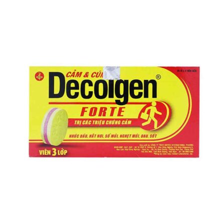 Decolgen Forte - Relieves symptoms stuffy nose, runny nose, sneezing ...