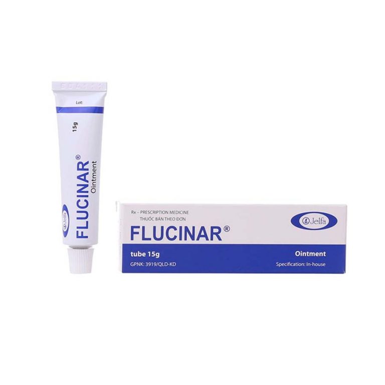 Flucinar Ointment - Dermatitis treatment - 15 g - SIXMD - Vietnamese ...