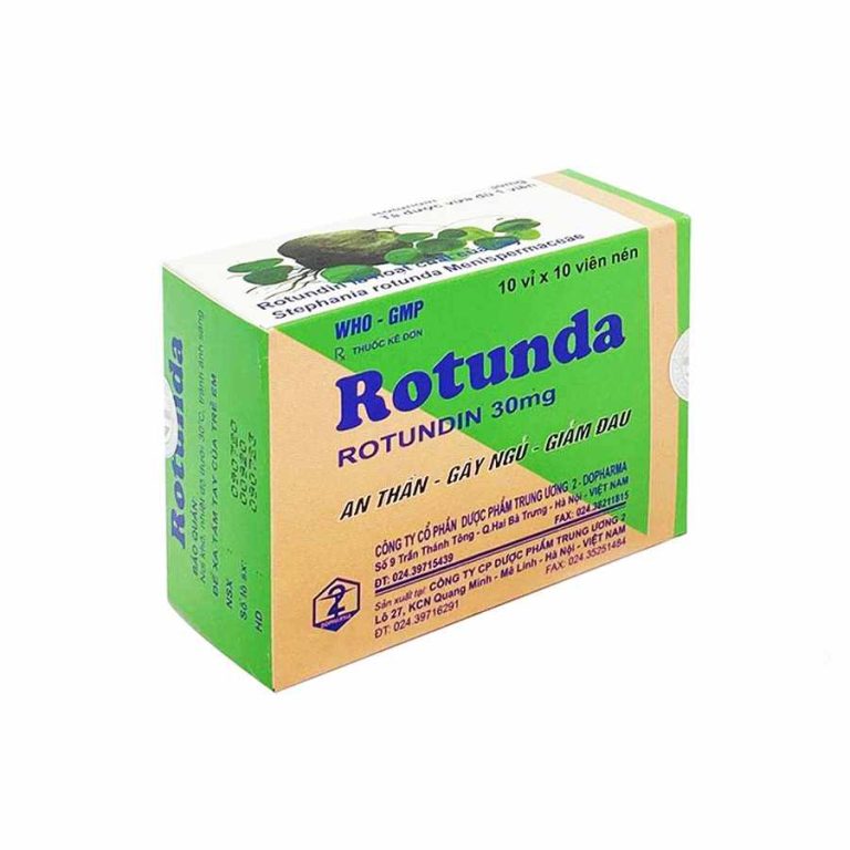 Rotunda 30 mg - Herbal insomnia medication relief stress, anxiety ...
